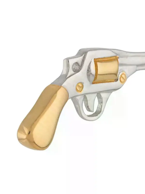 TRUE ROCKS Pistol Stud Single Earring - Silver