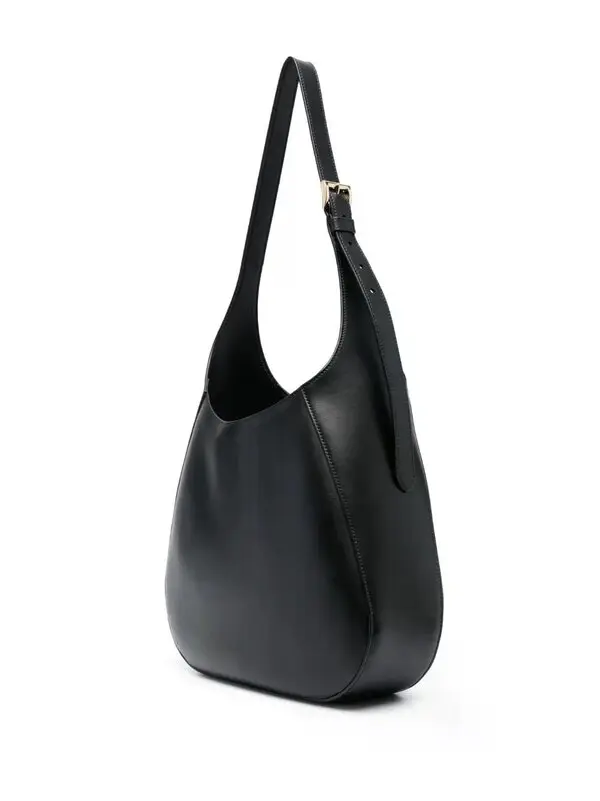 Prada Calf Leather Shoulder Bag - Black