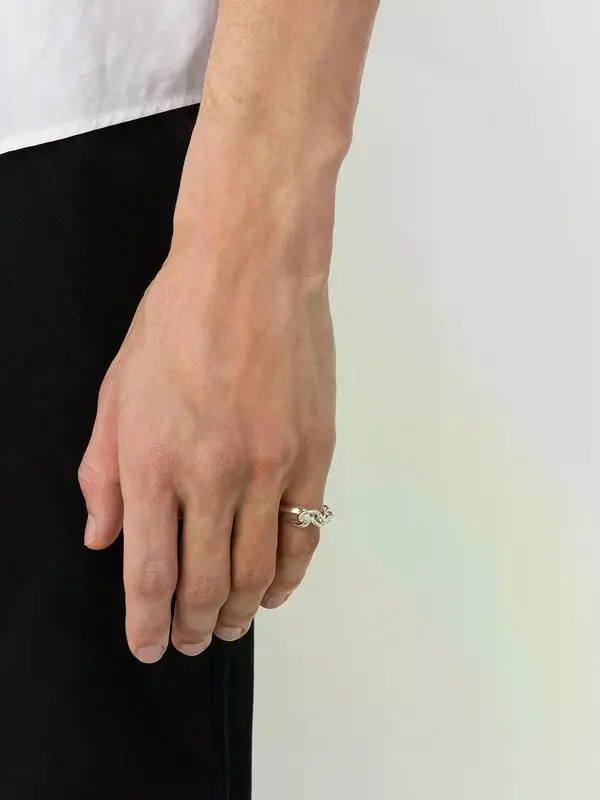 SHAUN LEANE Hook Chain Ring