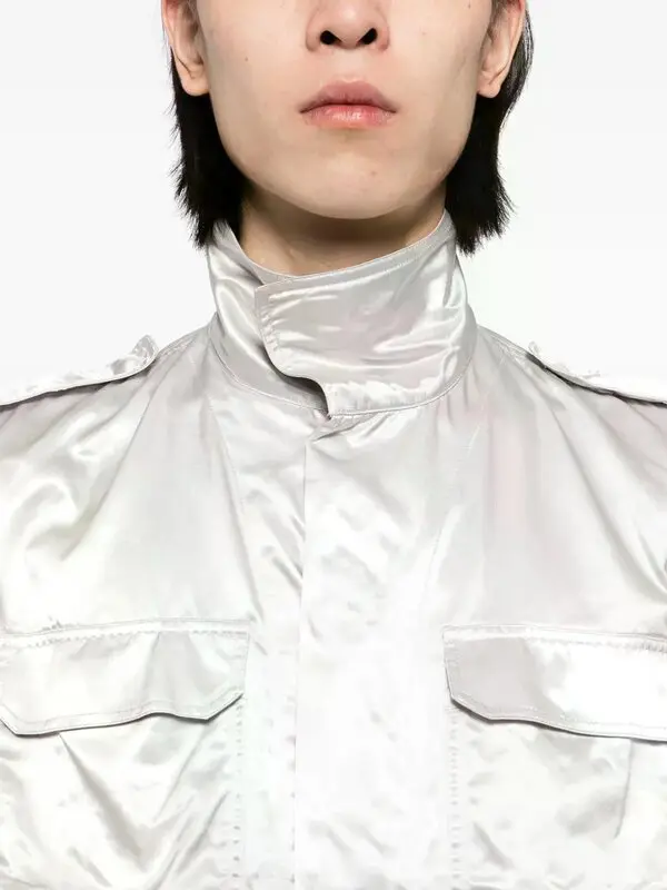 OLLY SHINDER Wet Look Gilet