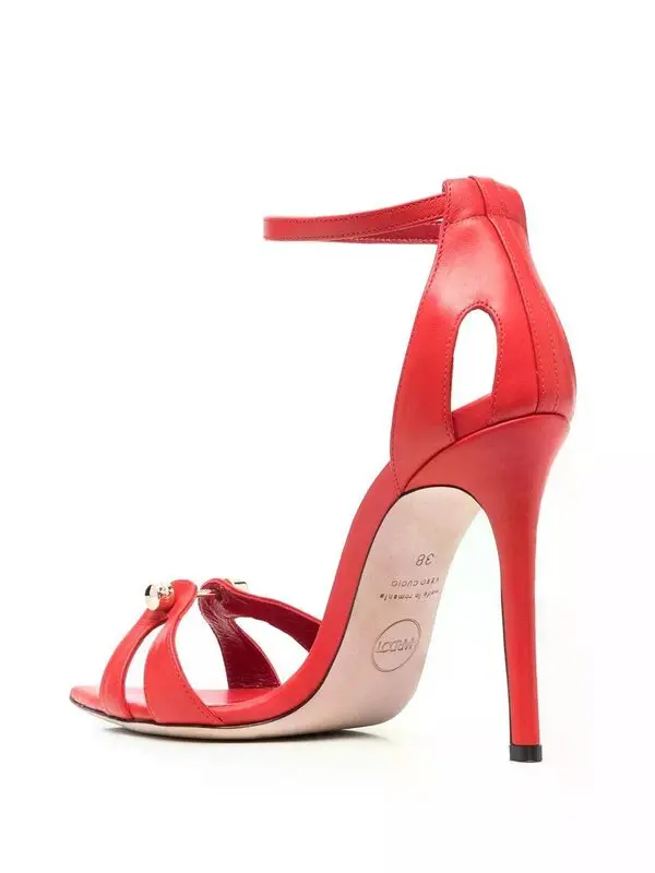 HARDOT Bar Detail Sandals