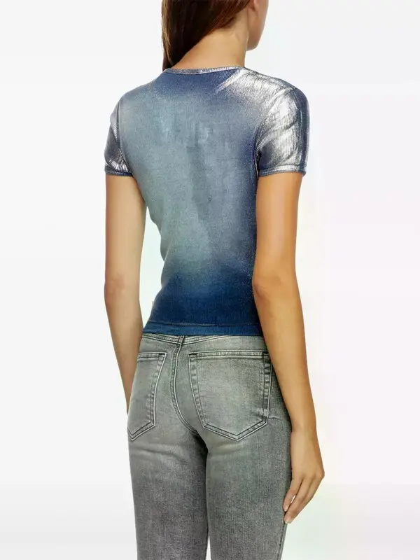 DIESEL® Ombré Ribbed T-shirt