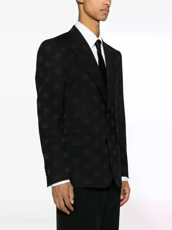 Dolce & Gabbana Dg-jacquard Blazer