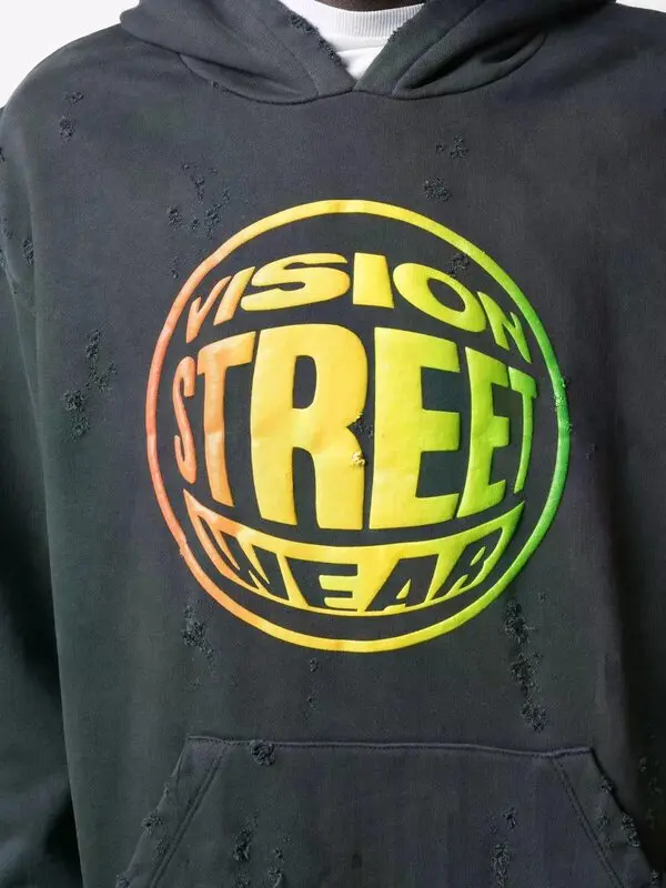Alchemist Cotton Distressed Graphic Hoodie