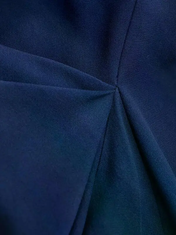 Alexander McQueen Draped Midi Dress