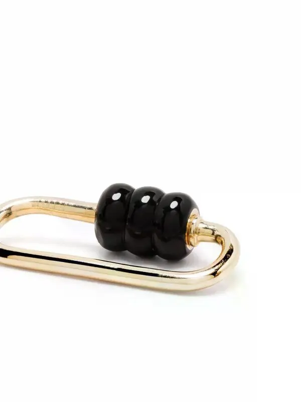 MARIA BLACK 14kt Yellow Vertigo Bracelet Lock With Ceramic