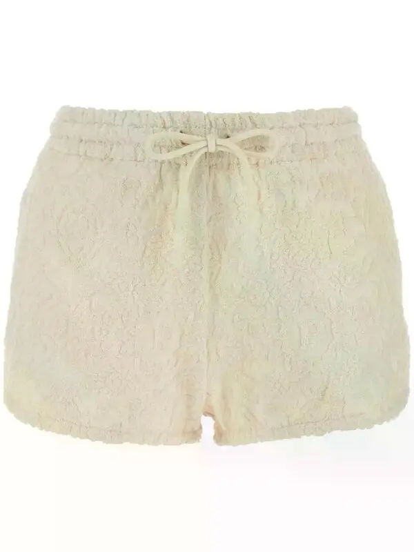 PANTAMOLLE Beleloc Textured Thigh-length Shorts
