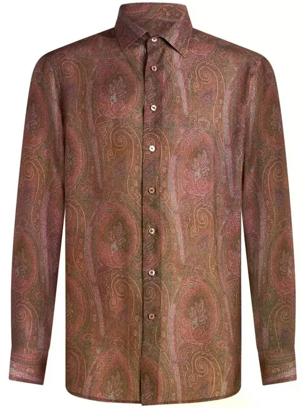 Etro Silk Paisley Shirt