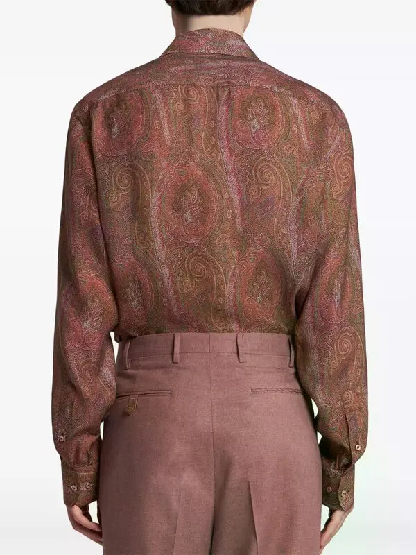 Etro Silk Paisley Shirt