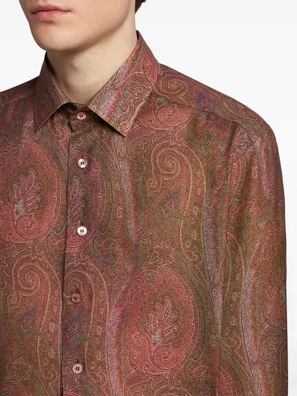 Etro Silk Paisley Shirt