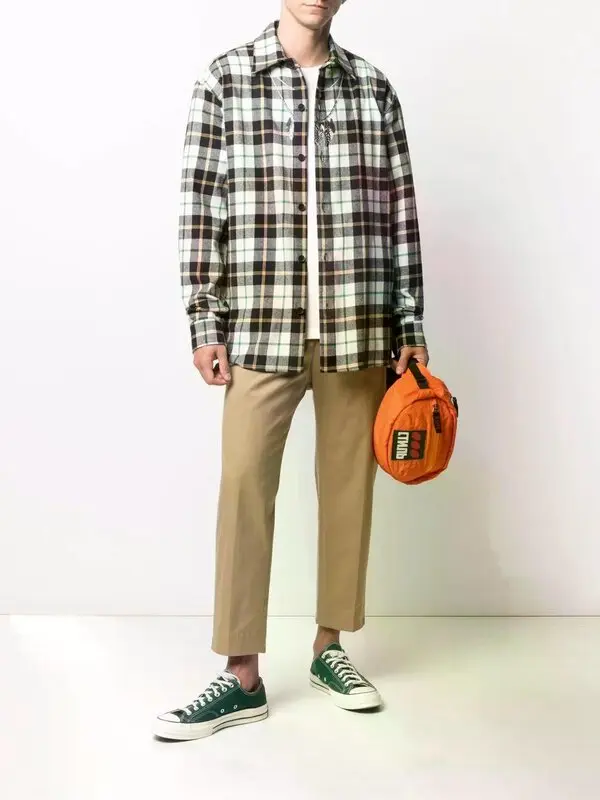COUNTY OF MILAN Feather Checked Shirt