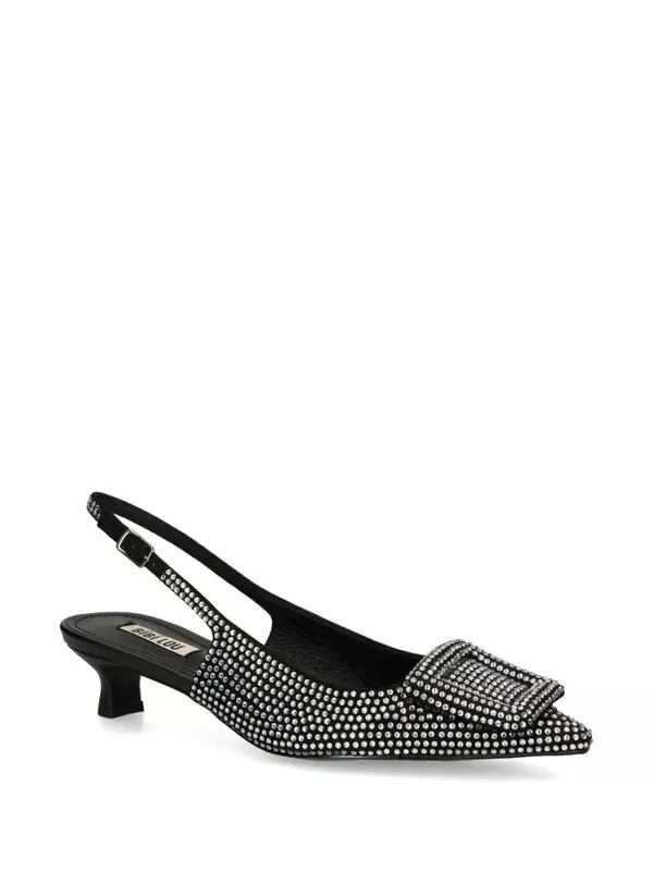 BIBI LOU 35mm Rhinestone Embellished Pumps