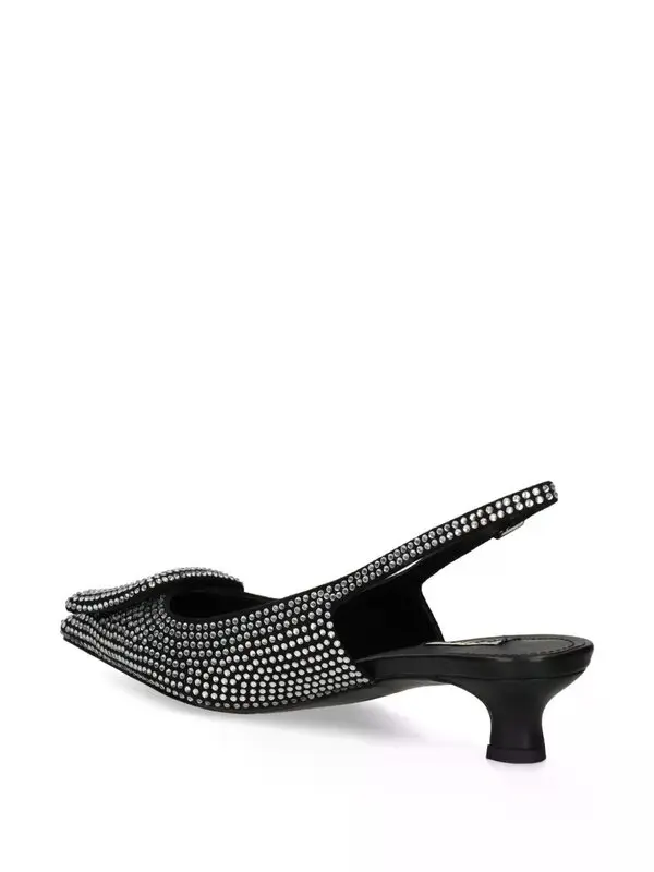 BIBI LOU 35mm Rhinestone Embellished Pumps
