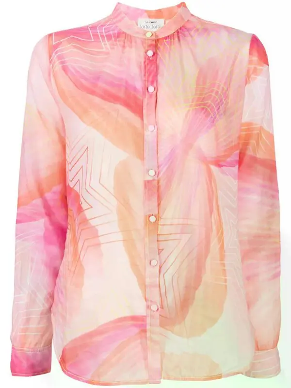 FORTE_FORTE Graphic Print Shirt