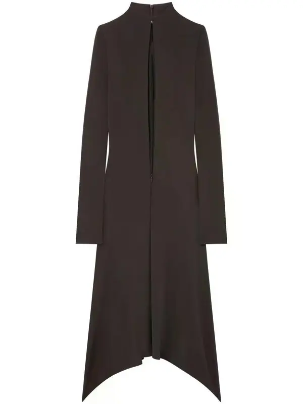 COURREGES Volcano Jersey Midi Dress