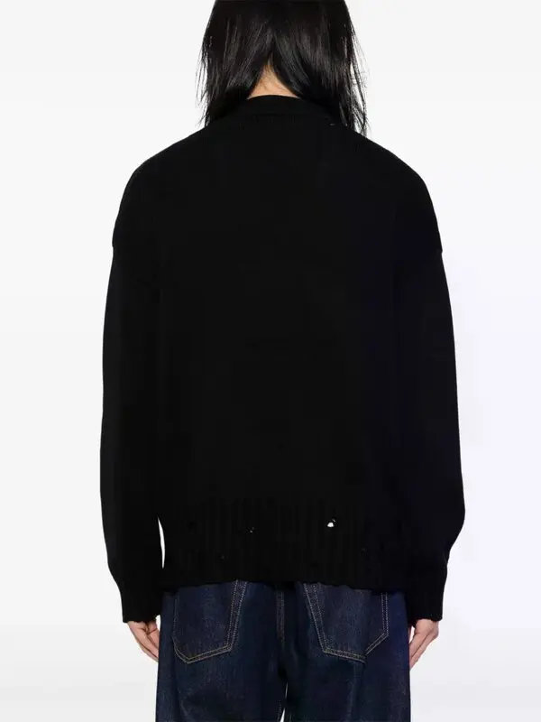 Marni Dishevelled V-neck Cardigan