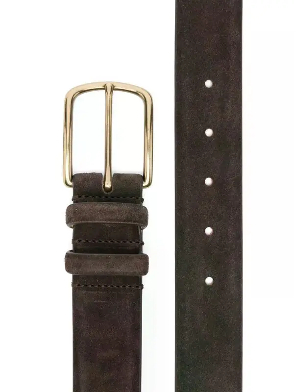 Officine Creative Suede Belt - Brown