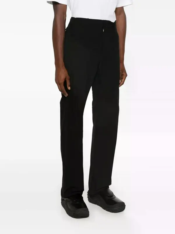 POST ARCHIVE FACTION Tonal Stitching Straight-leg Trousers