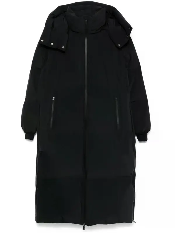 Herno Hooded Puffer Coat - Black