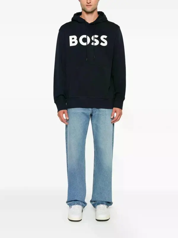BOSS Logo-print Hoodie