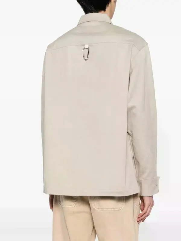 SPOONYARD Logo-embroidered Oversized Shirt