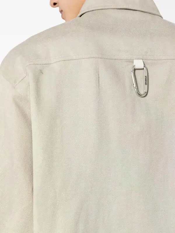 SPOONYARD Logo-embroidered Oversized Shirt