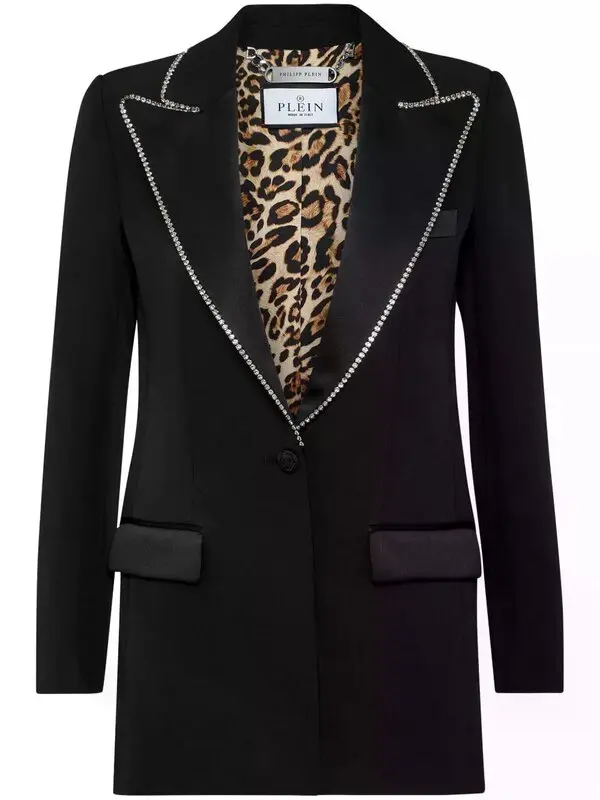 Philipp Plein Crystal-embellished Blazer