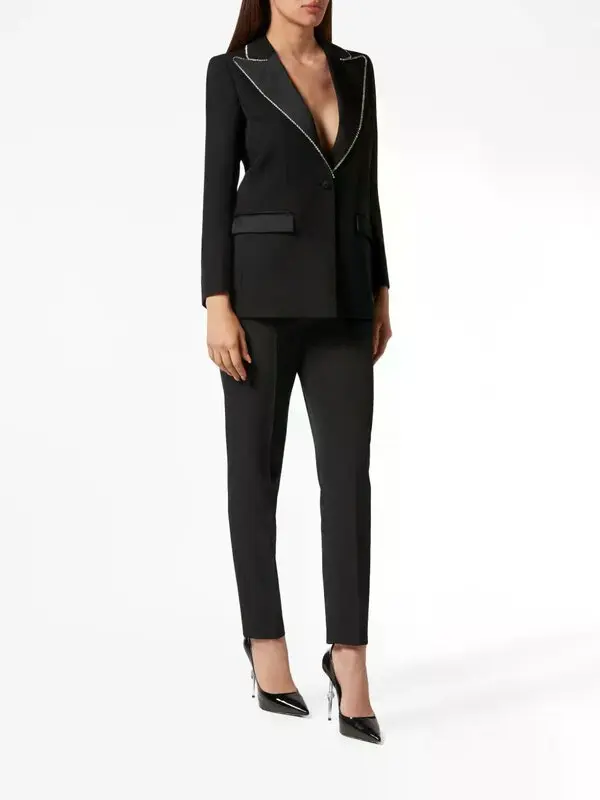 Philipp Plein Crystal-embellished Blazer