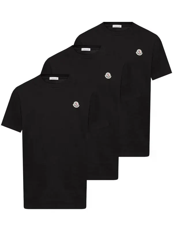 Moncler Logo-patch Cotton T-shirt