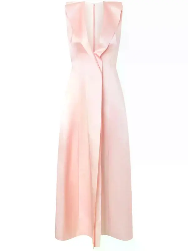 Philosophy Di Lorenzo Serafini Satin Midi Dress - Pink