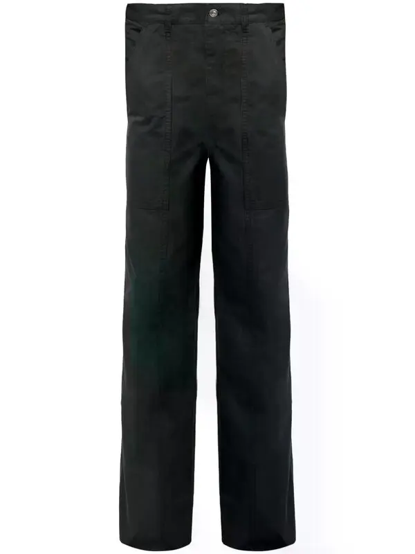 MARANT Leonel Straight-leg Cotton Trousers