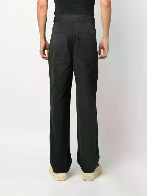MARANT Leonel Straight-leg Cotton Trousers