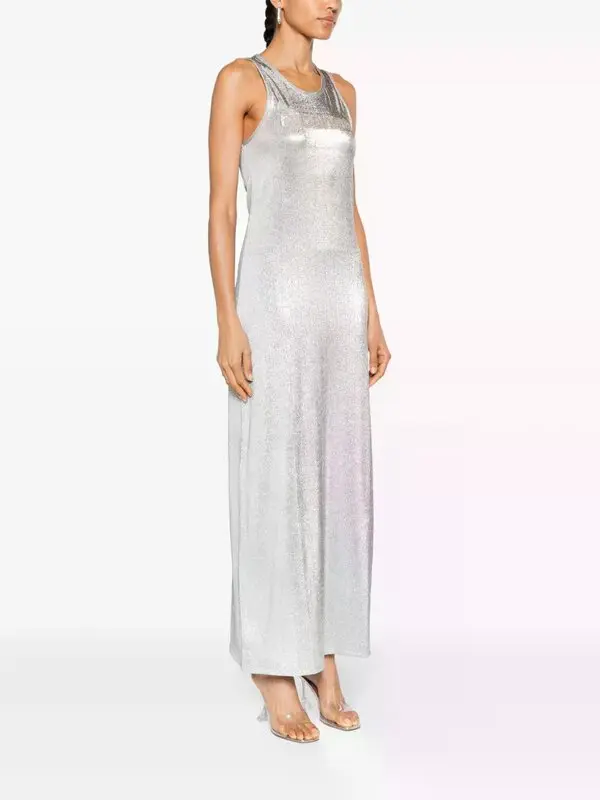 Rabanne Metallic-finish Sleeveless Dress