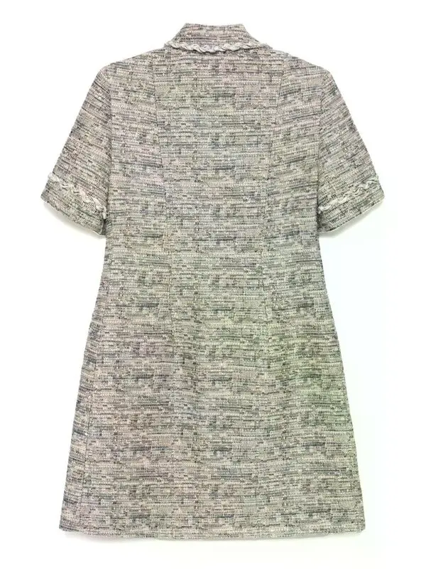 Dice Kayek Sequined Tweed Dress