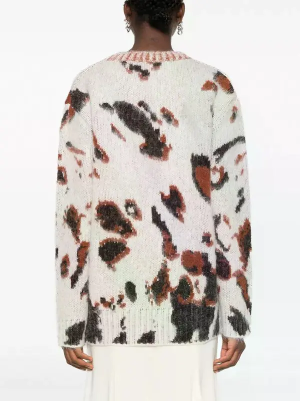 Stella McCartney Alpaca Wool-blend Jacquard Jumper