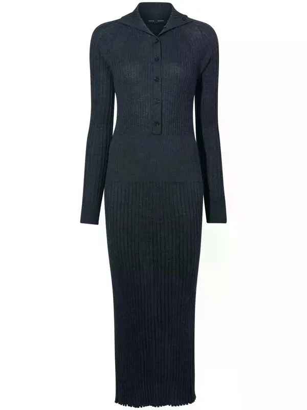 Proenza Schouler Maeve Midi Dress - Grey