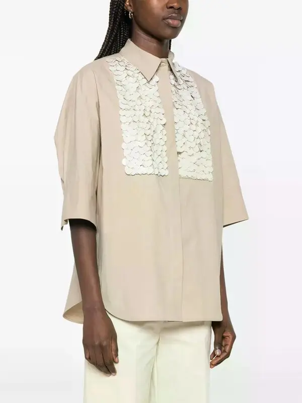 P.a.r.o.s.h Embellished Shirt