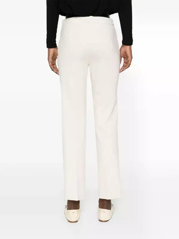 TWINSET Oval T Plaque Waistband Trousers