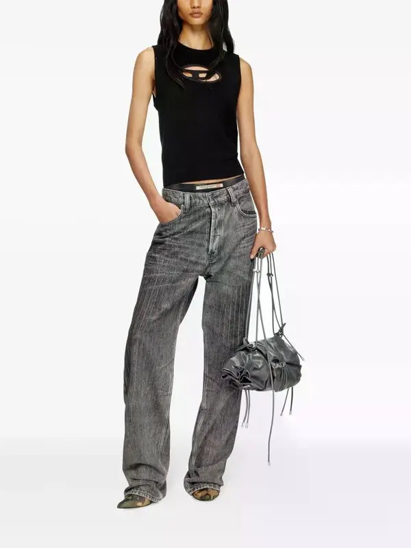 DIESEL® M-argarin Knitted Top - Black