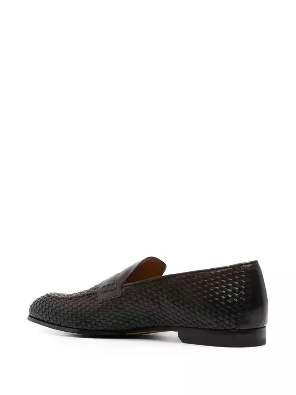 DOUCAL'S Leather Loafers - Brown