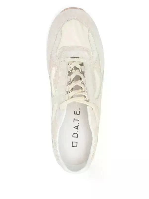 D.a.t.e. Panelled Lace-up Sneakers