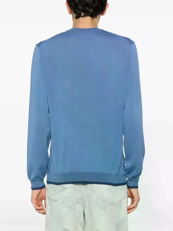Maison Kitsuné Signature Fox Motif Knitted Jumper