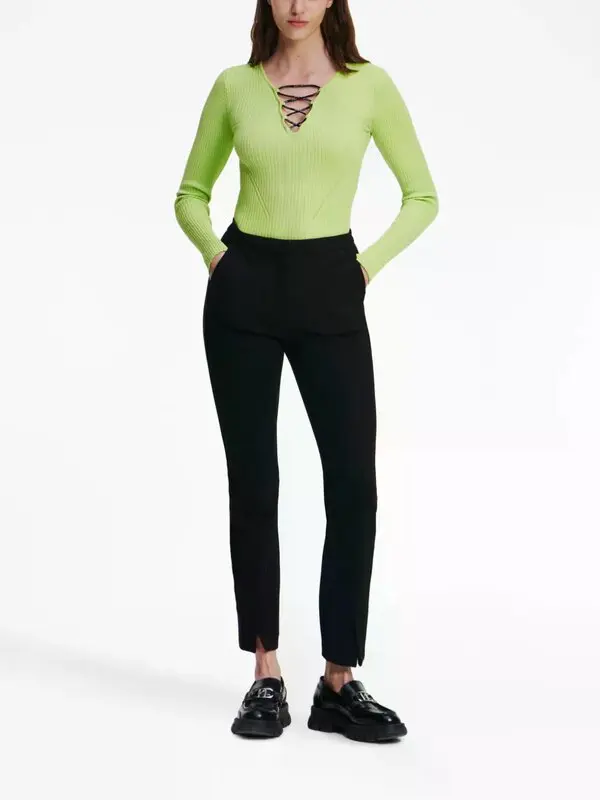 Karl Lagerfeld Logo-stripe Trousers