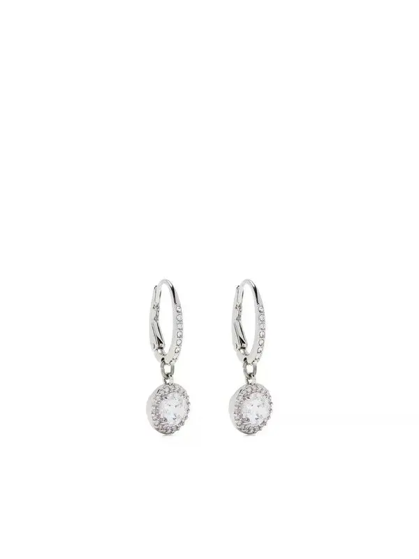 SWAROVSKI Una Drop Earrings - Silver