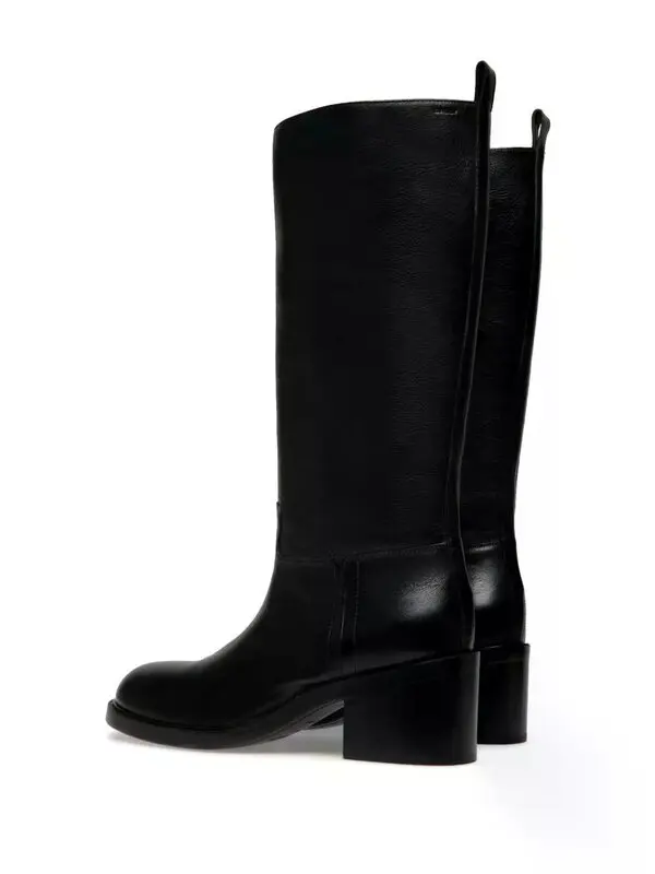 Bally Peggy Leather Knee-high Boots
