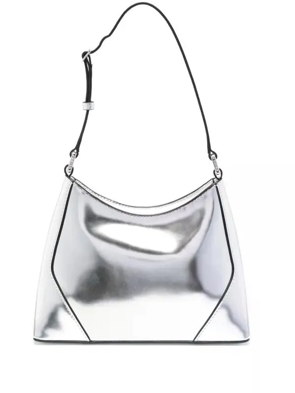 Staud Linda Shoulder Bag - Silver