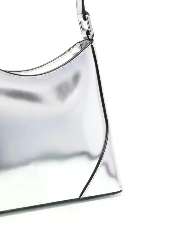 Staud Linda Shoulder Bag - Silver
