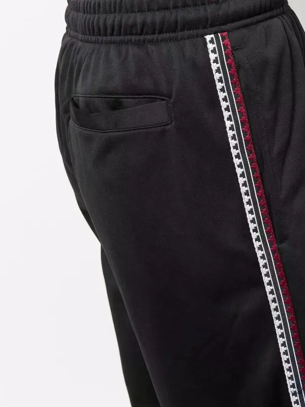 COUNTY OF MILAN Cross-logo Side-stripe Track Pants