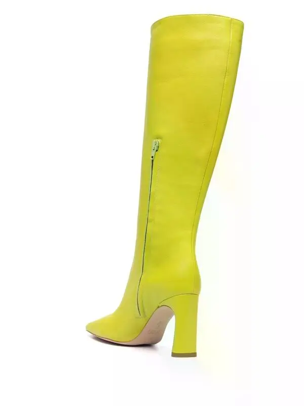 Liu Jo Square-toe Leather Boots