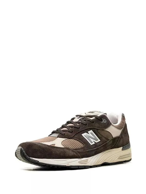 NEW BALANCE 991 Suede And Mesh Sneakers